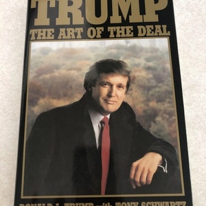 Donald Trump Autographed Book the Art of the Deal 2016 Edition - Etsy