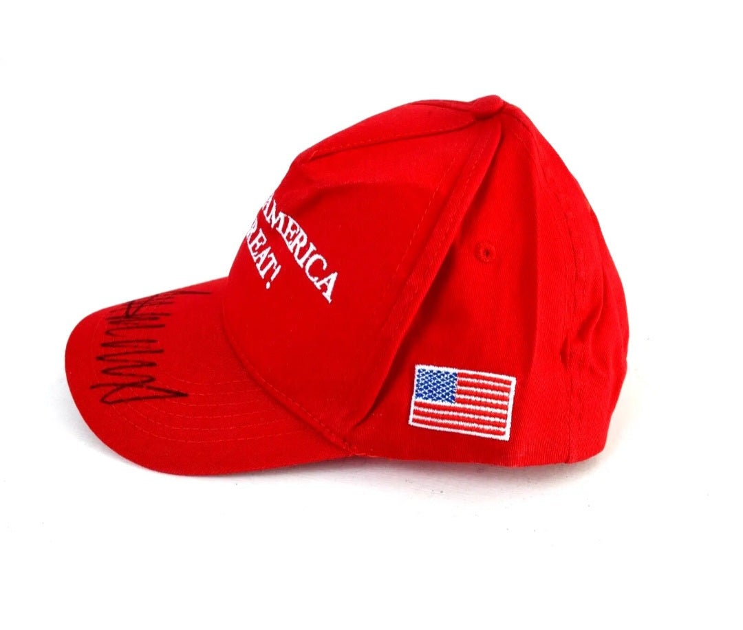 President Donald Trump Signed MAGA Hat With Certified COA - Etsy