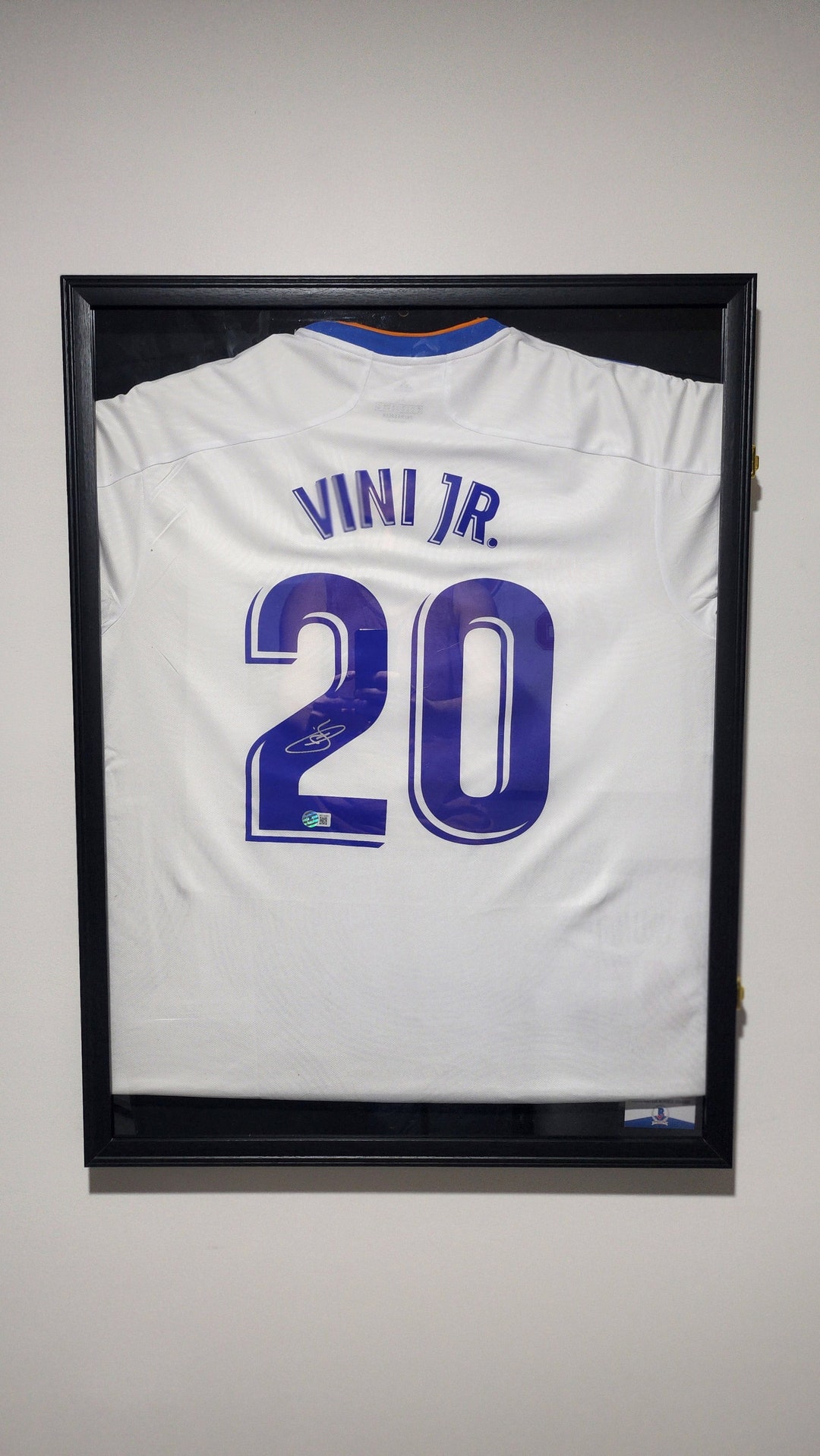 Vinicius Jr Signed Real Madrid Jersey - Etsy