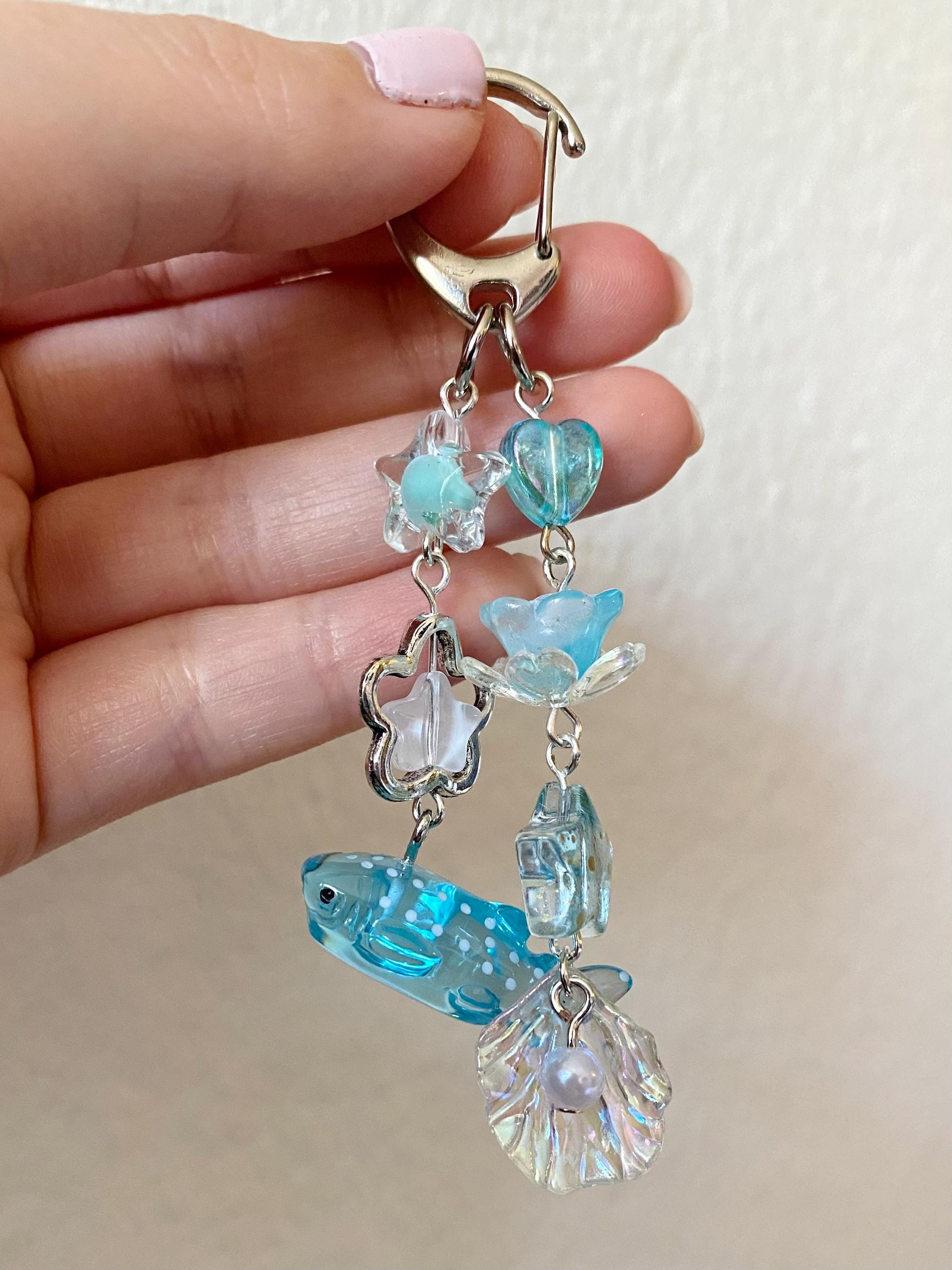 Whale Shark Keychain, Turquoise Whale Shark, Teal, Blue Green, Kawaii ...