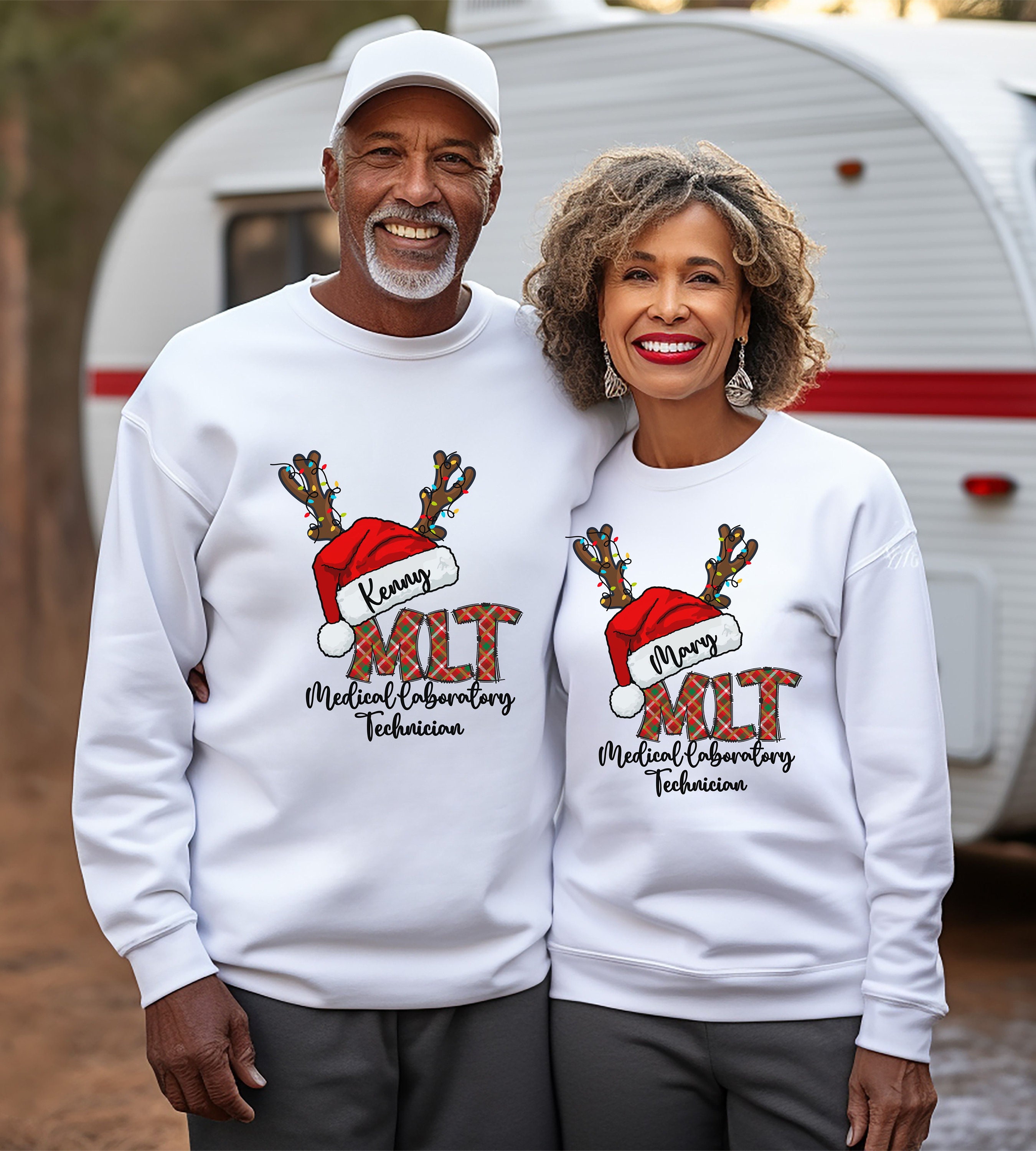 Personalized Medical Laboratory Technicians Sweatshirt, Christmas ...