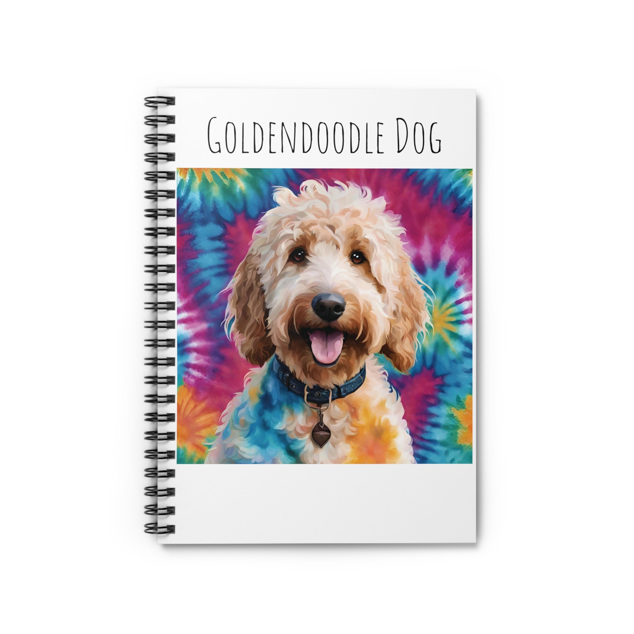 Goldendoodle Dog Spiral Notebook Ruled Line Great Gift Idea - Etsy