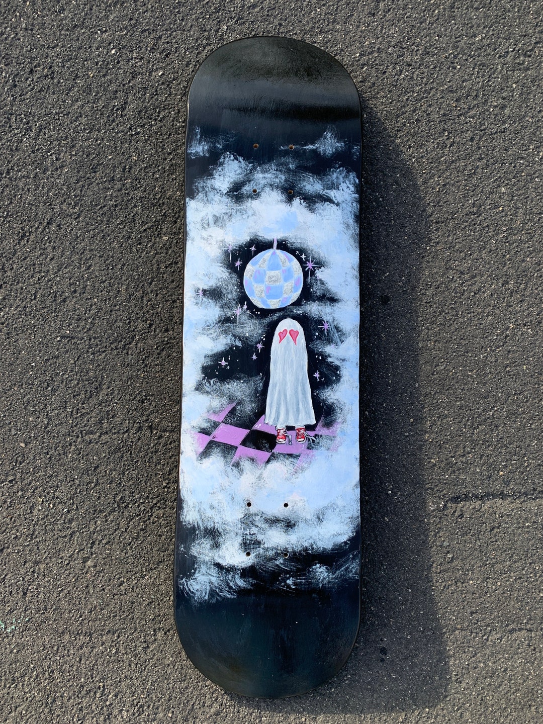 Ghost Boogie Skate Deck - Etsy