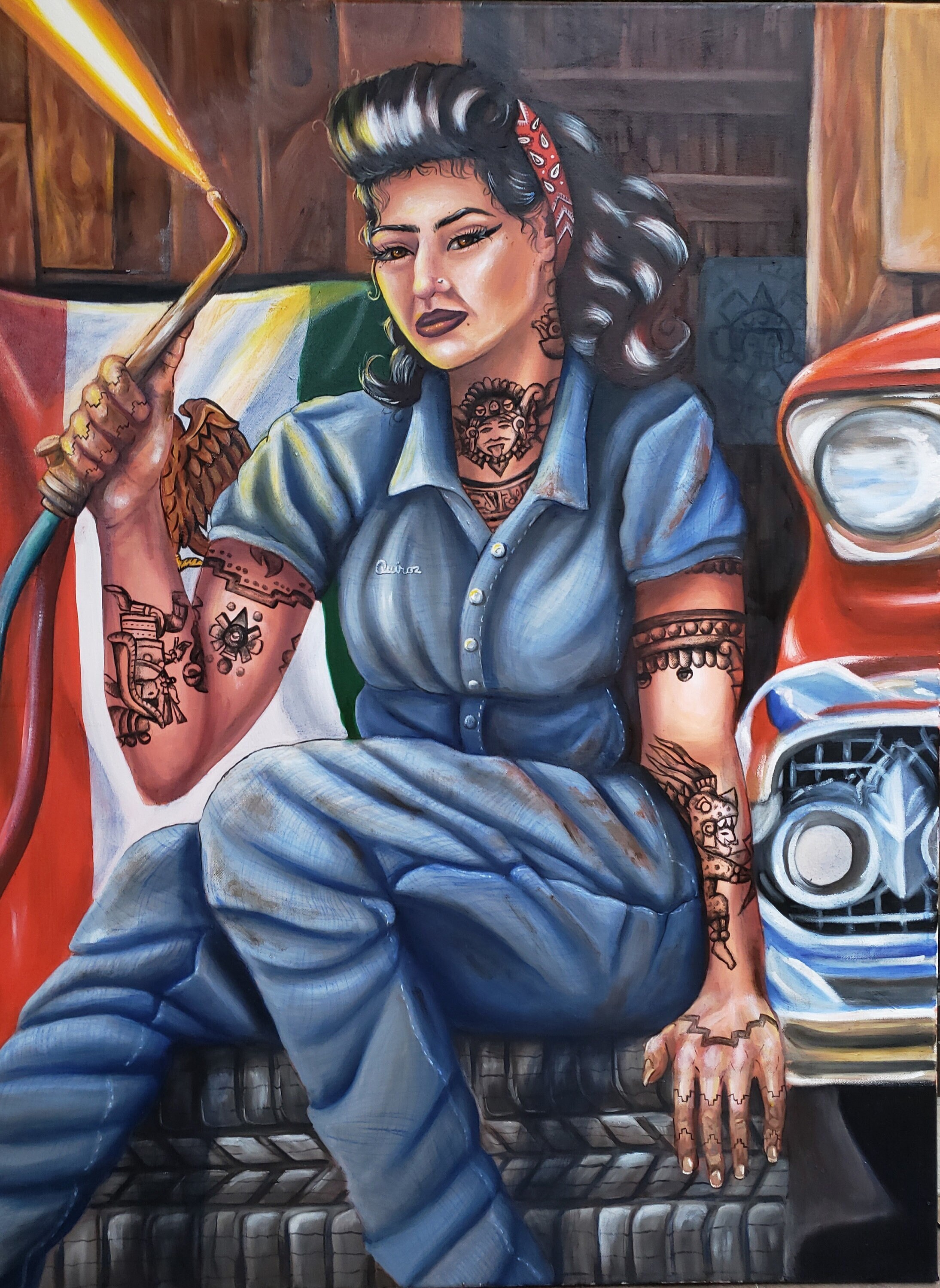Welding Pin Up Tattoos Welding Pin Up Tattoos