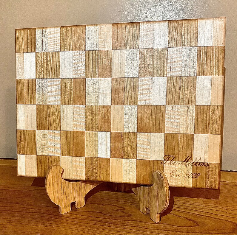Personalized Engraved Butcher Block Cutting Board With - Etsy