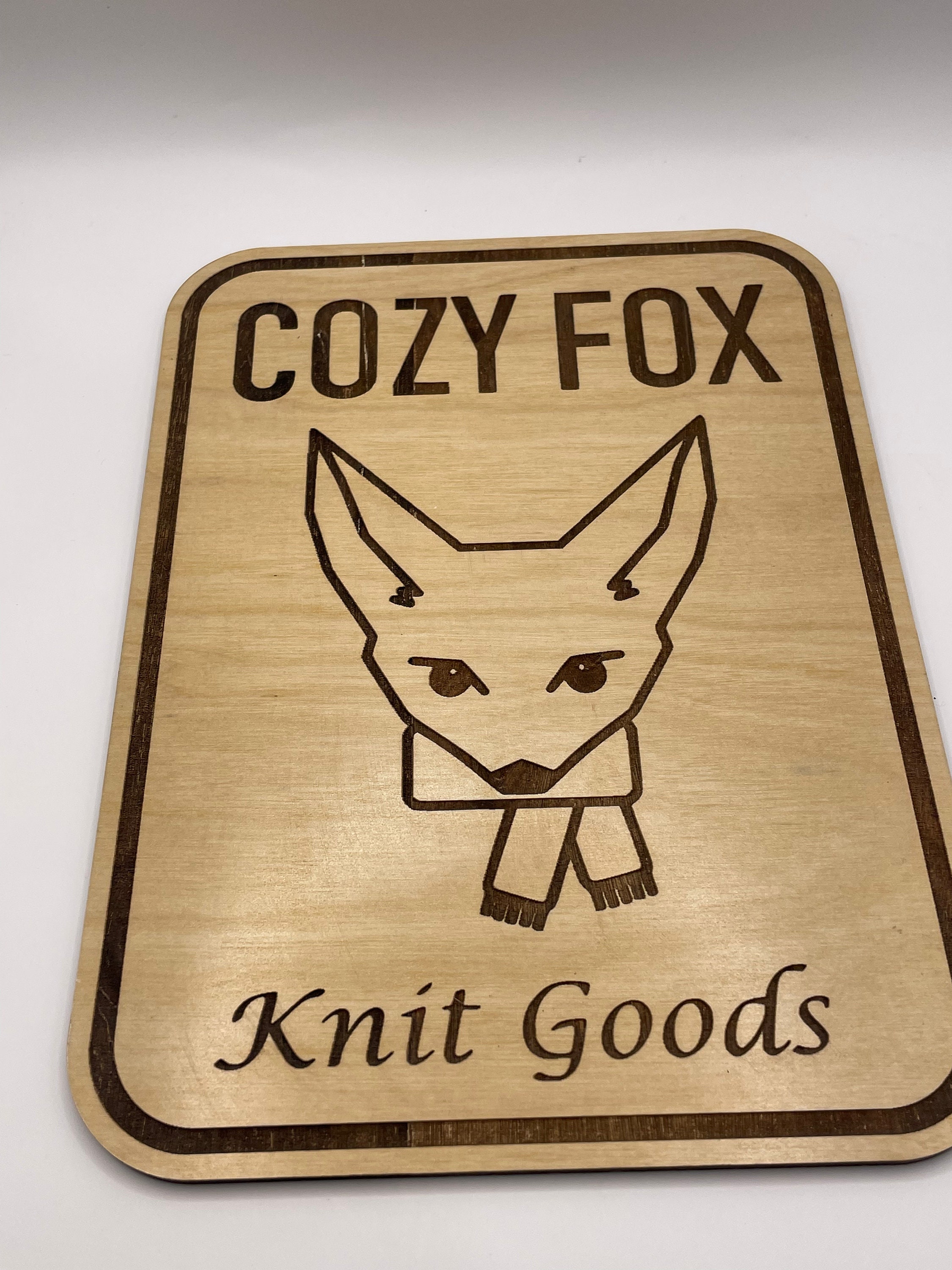 Custom Shop Sign | Wood Engraved | Craft Fair Sign | Vendor Sign - Etsy