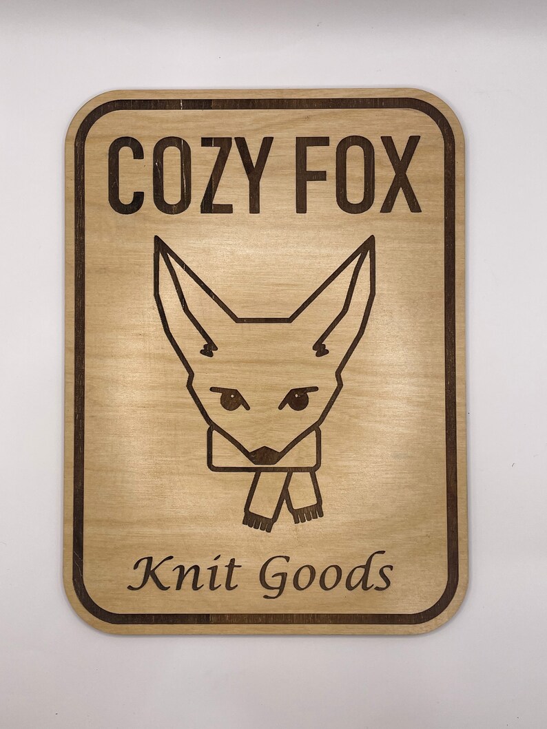 Custom Shop Sign Wood Engraved Craft Fair Sign Vendor Sign - Etsy