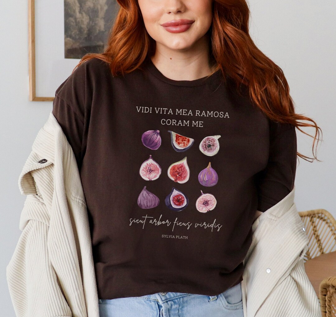 Sylvia Plath Fig Tree Shirt Fig Tree Sylvia Plath Shirt Herbology Shirt ...