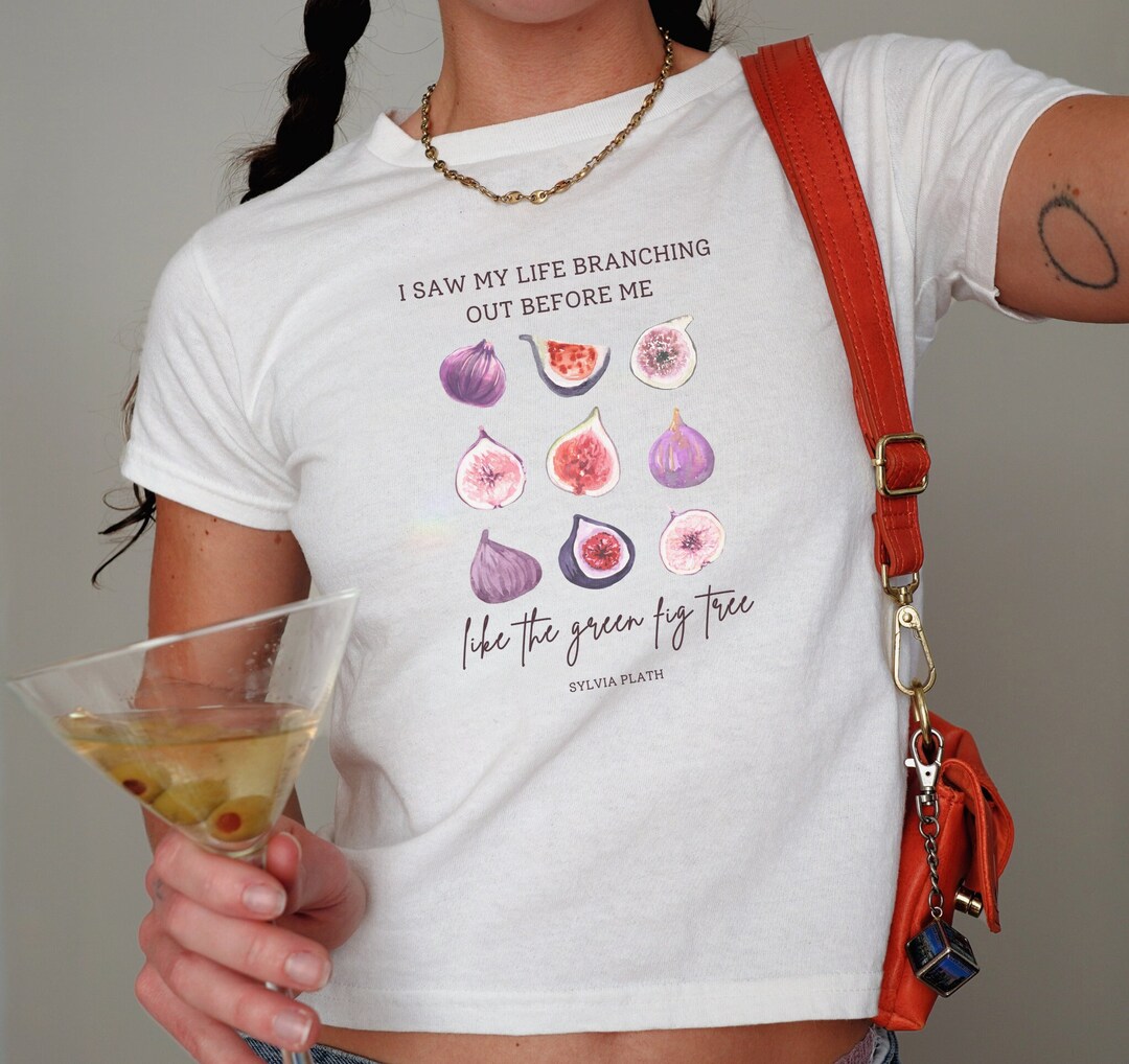 Sylvia Plath Fig Tree Shirt Fig Tree Sylvia Plath Shirt Herbology Shirt ...