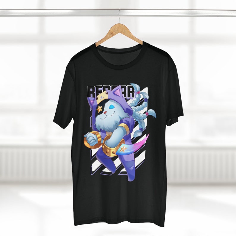 League of Legends Rengar Chibi Art/design Unisex T-shirt Video Game ...