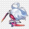 League of Legends - Akali Chibi Fanart| Clear Vinyl Sticker | Water ...