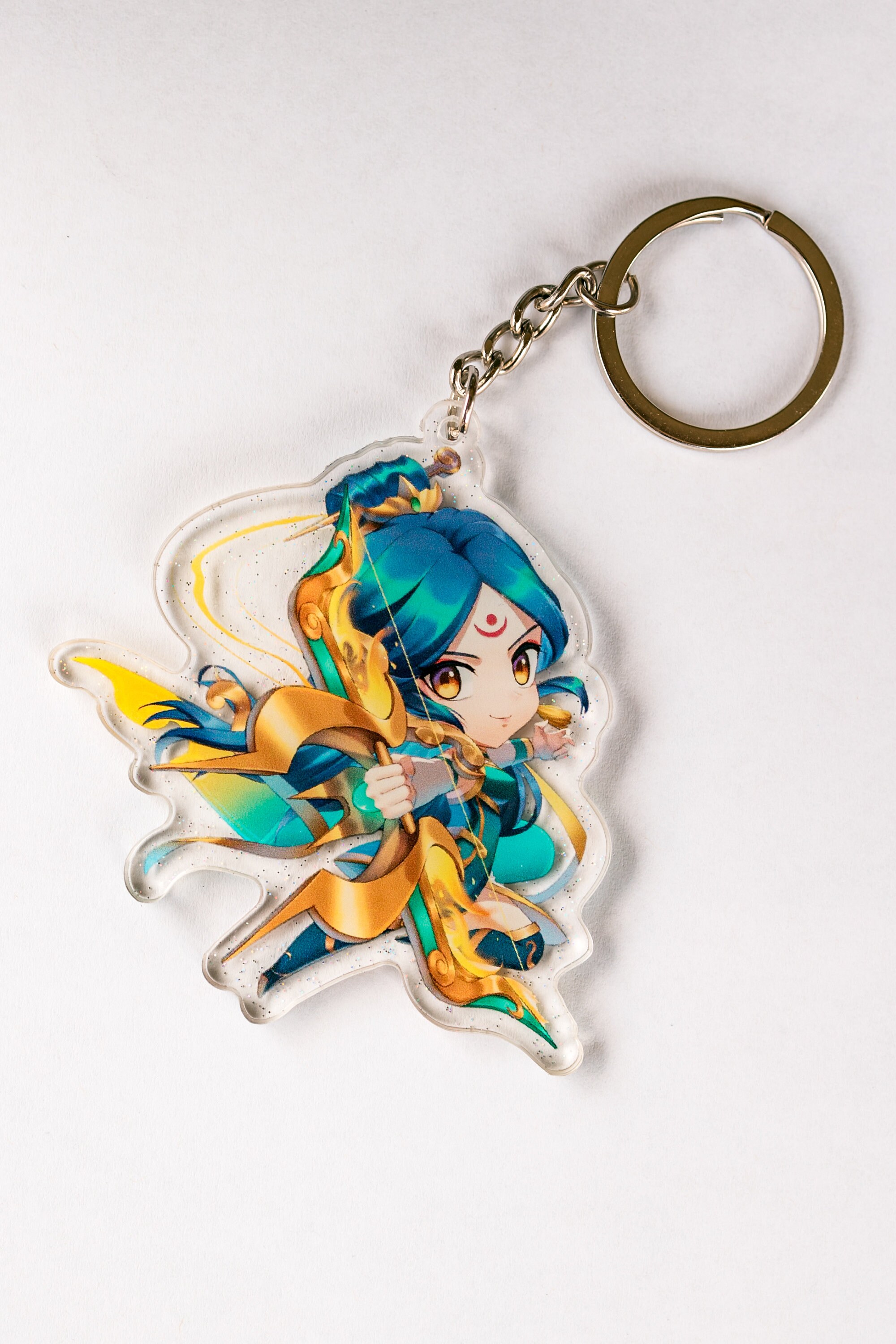 League of Legends Chibi Champions Fanart Clear Glitter Charms Keys ...