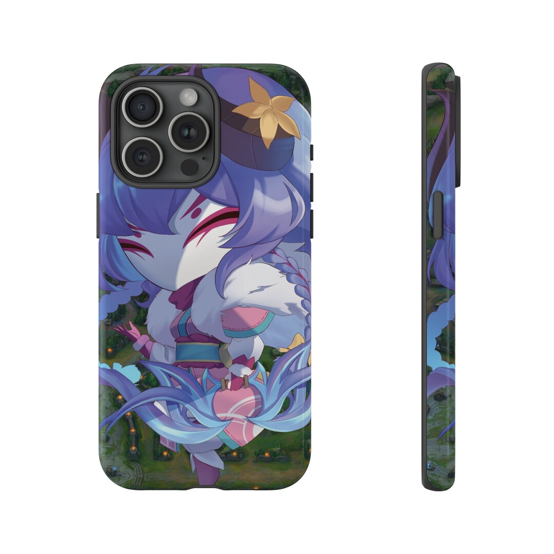 League of Legends Chibi Kindred Fan Art Tough Phone Case iPhone 15/14 ...