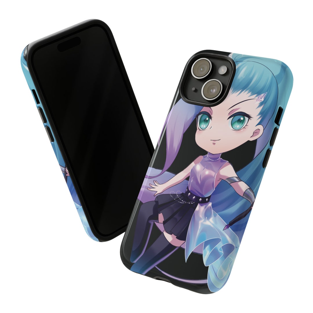 League of Legends Chibi Seraphine Fan Art Tough Phone Case iPhone 15/14 ...