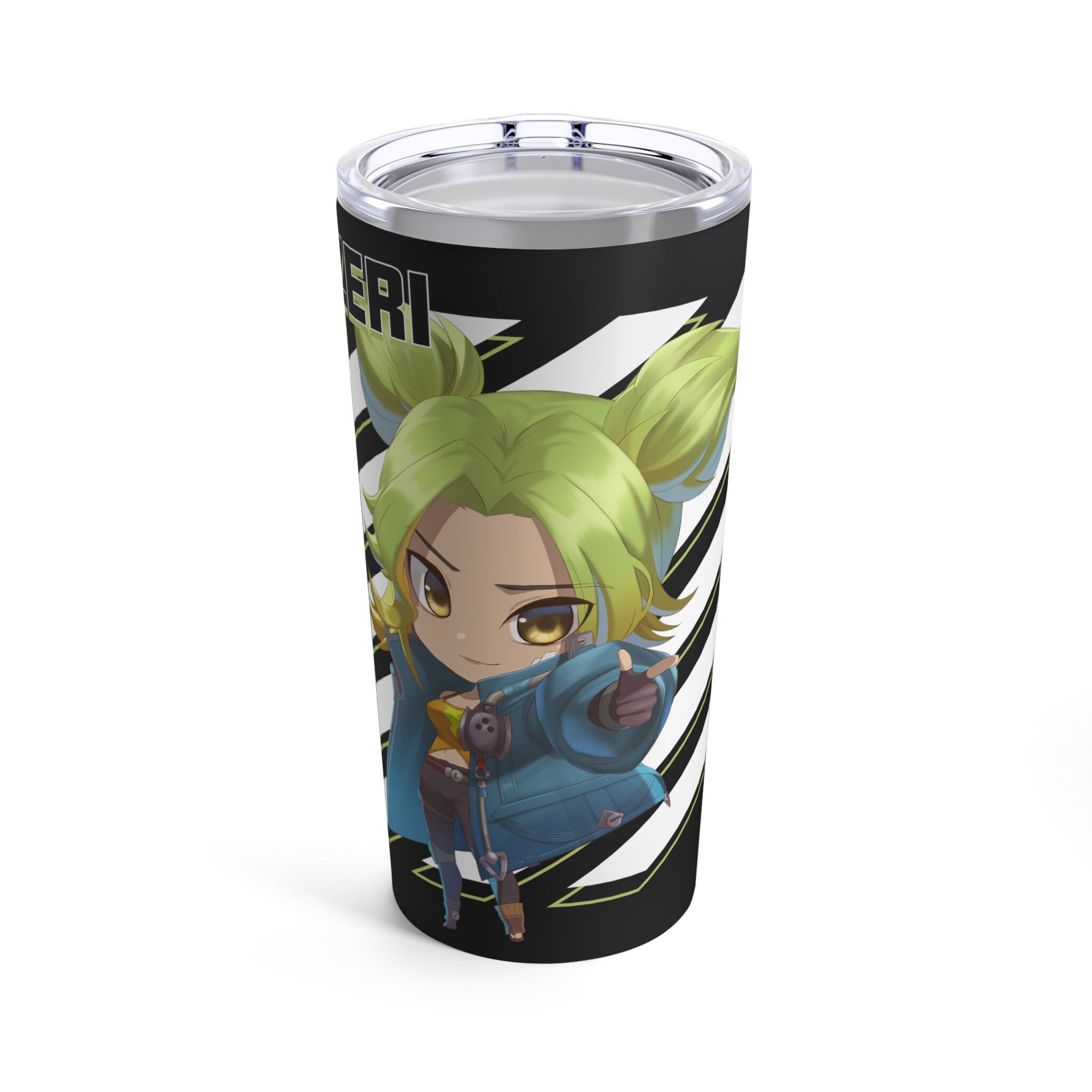 League of Legends - Zeri Chibi Fanart | Tumbler 20oz | Water ...