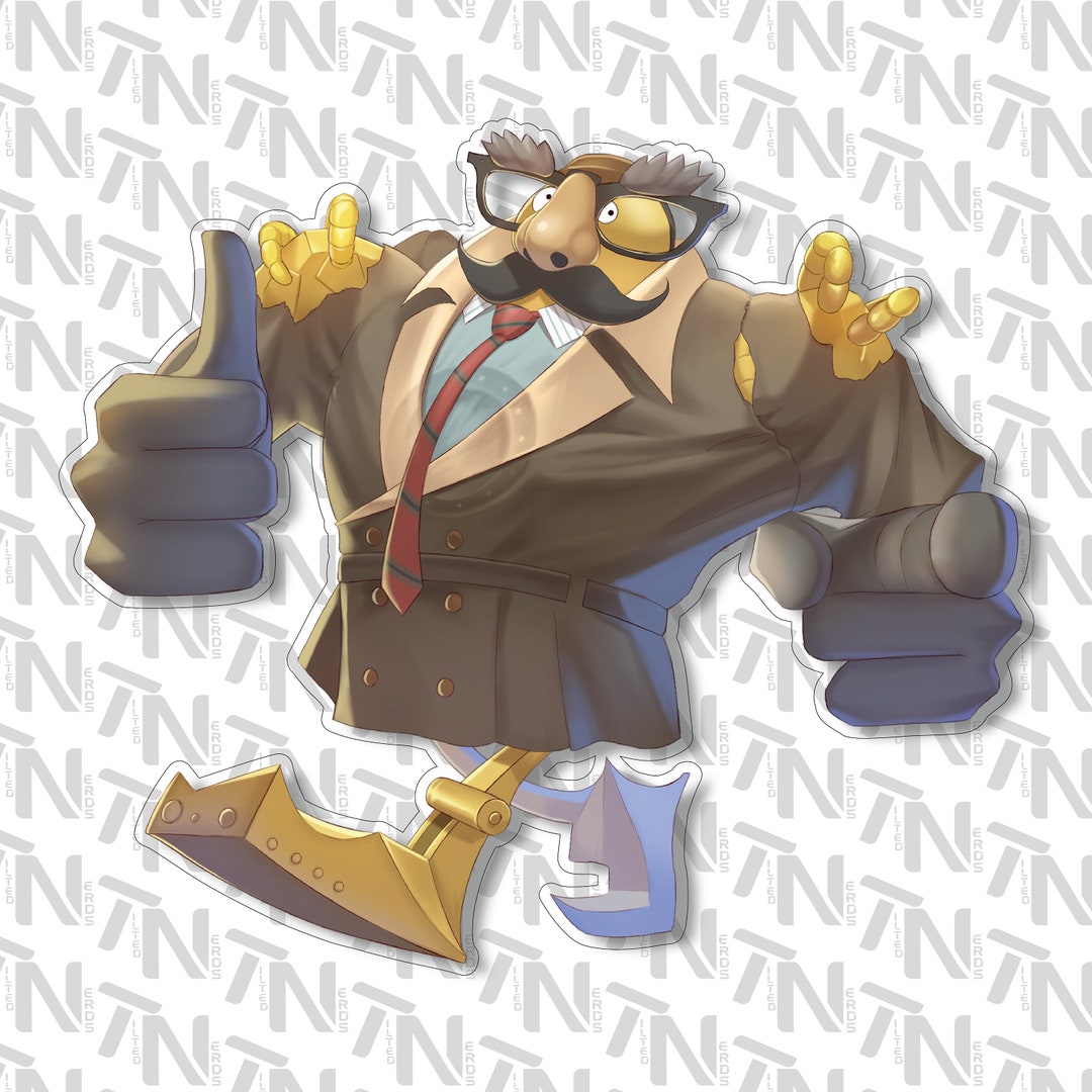 League of Legends Blitz Chibi Fanart Clear Vinyl Sticker - Etsy