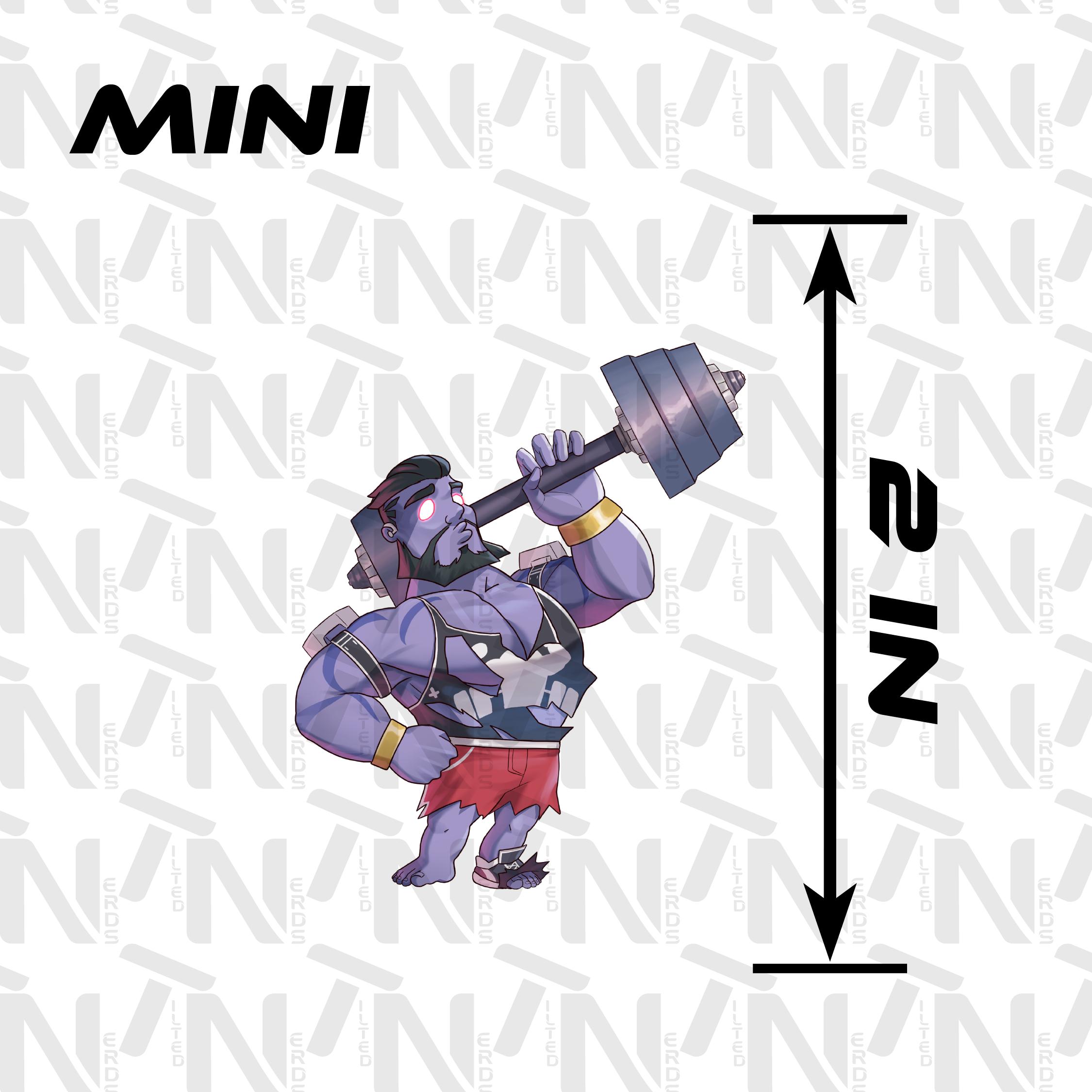 League of Legends - Mundo Chibi Fanart| Clear Vinyl Sticker | Water ...
