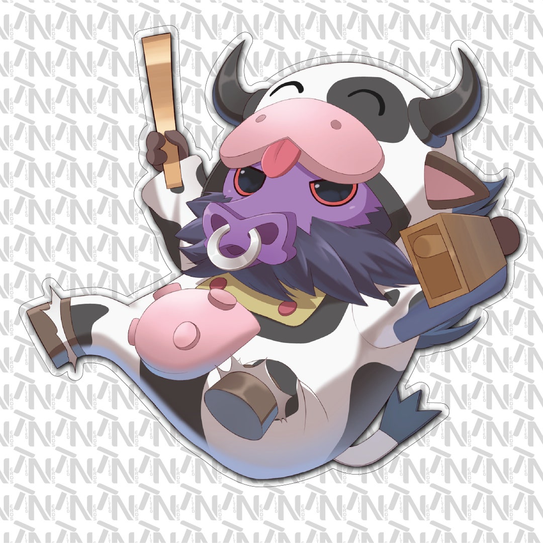 League of Legends - Alistar Chibi Fanart| Clear Vinyl Sticker | Water ...