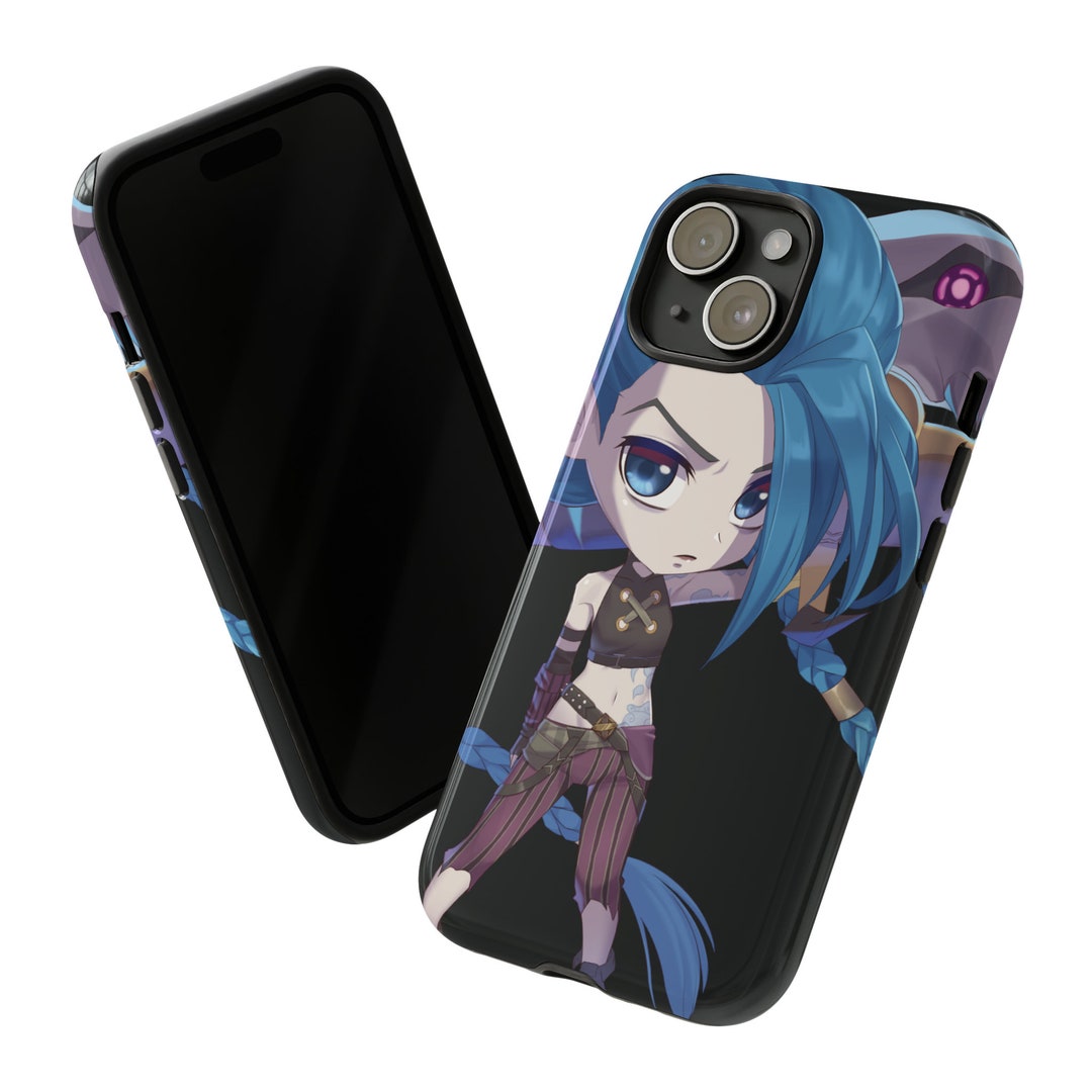 League of Legends Chibi Jinx Fan Art Tough Phone Case iPhone 15/14/13 ...