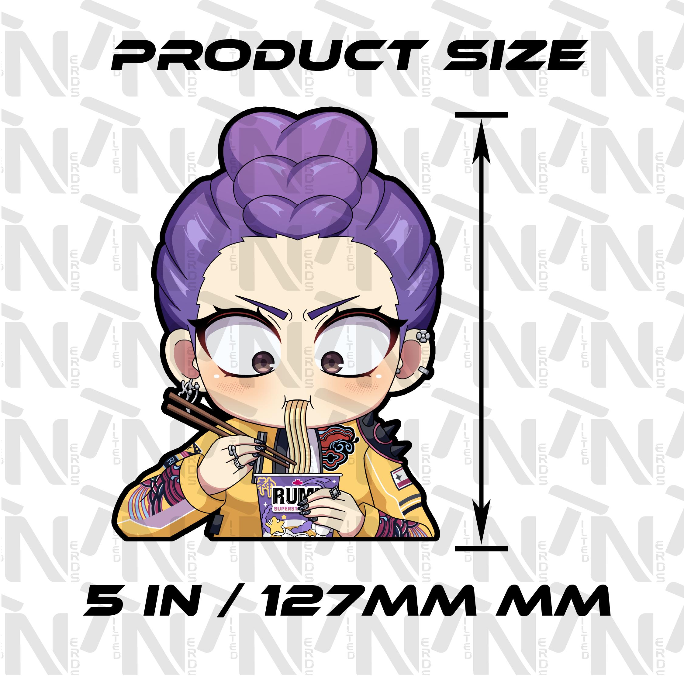 Anime Peekers Decals: Waterproof Vinyl / UV Laminated - Car, Laptop ...