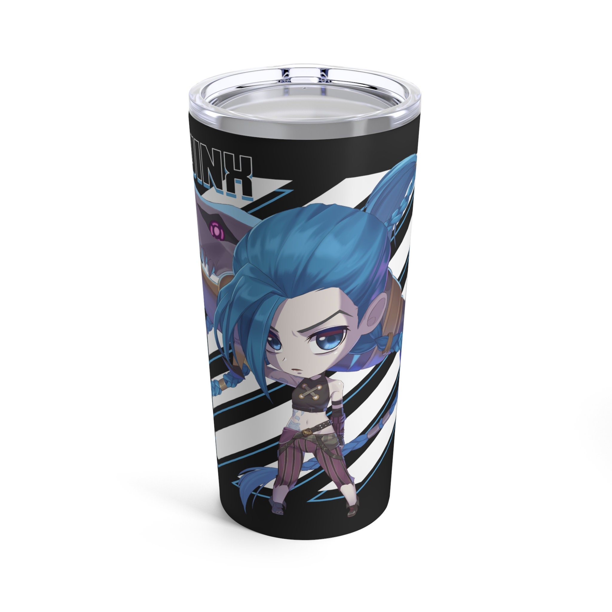 League of Legends - Jinx Chibi Fanart | Tumbler 20oz | Water ...