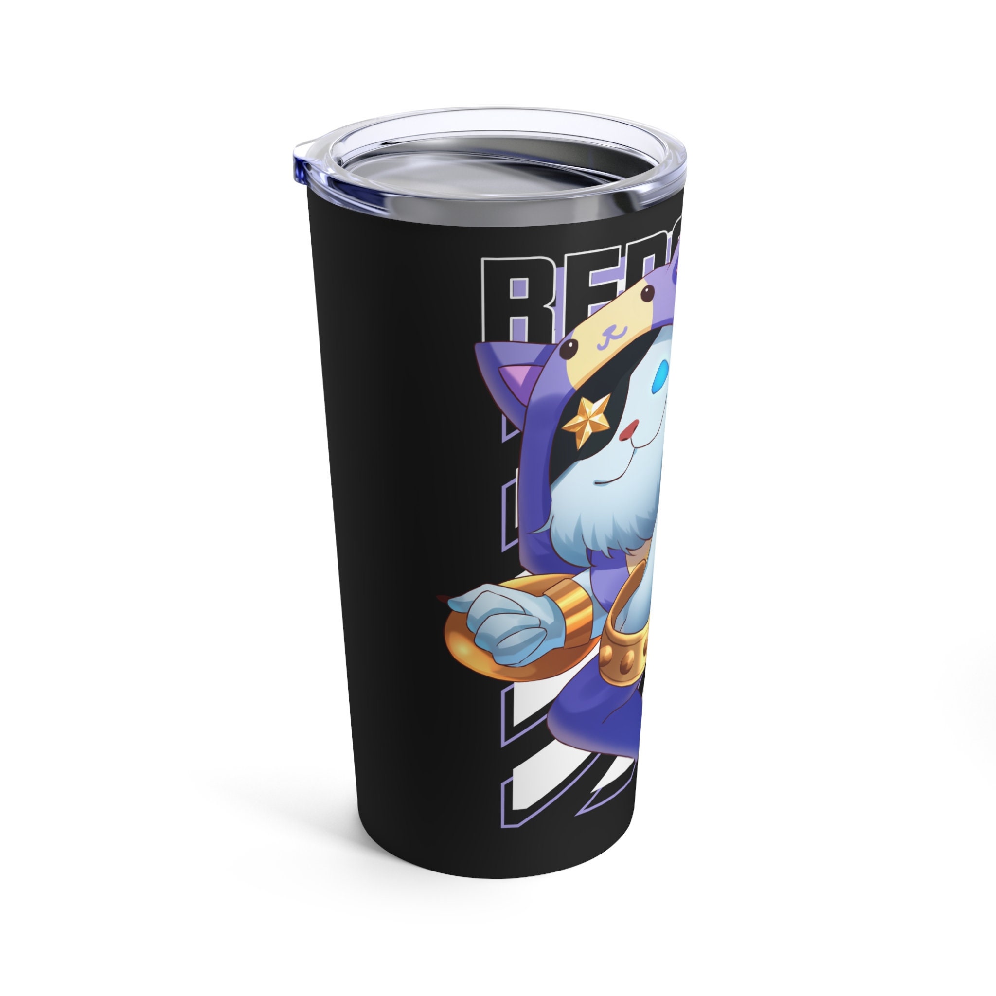 League of Legends Rengar Chibi Fanart Tumbler 20oz Water Stainless ...