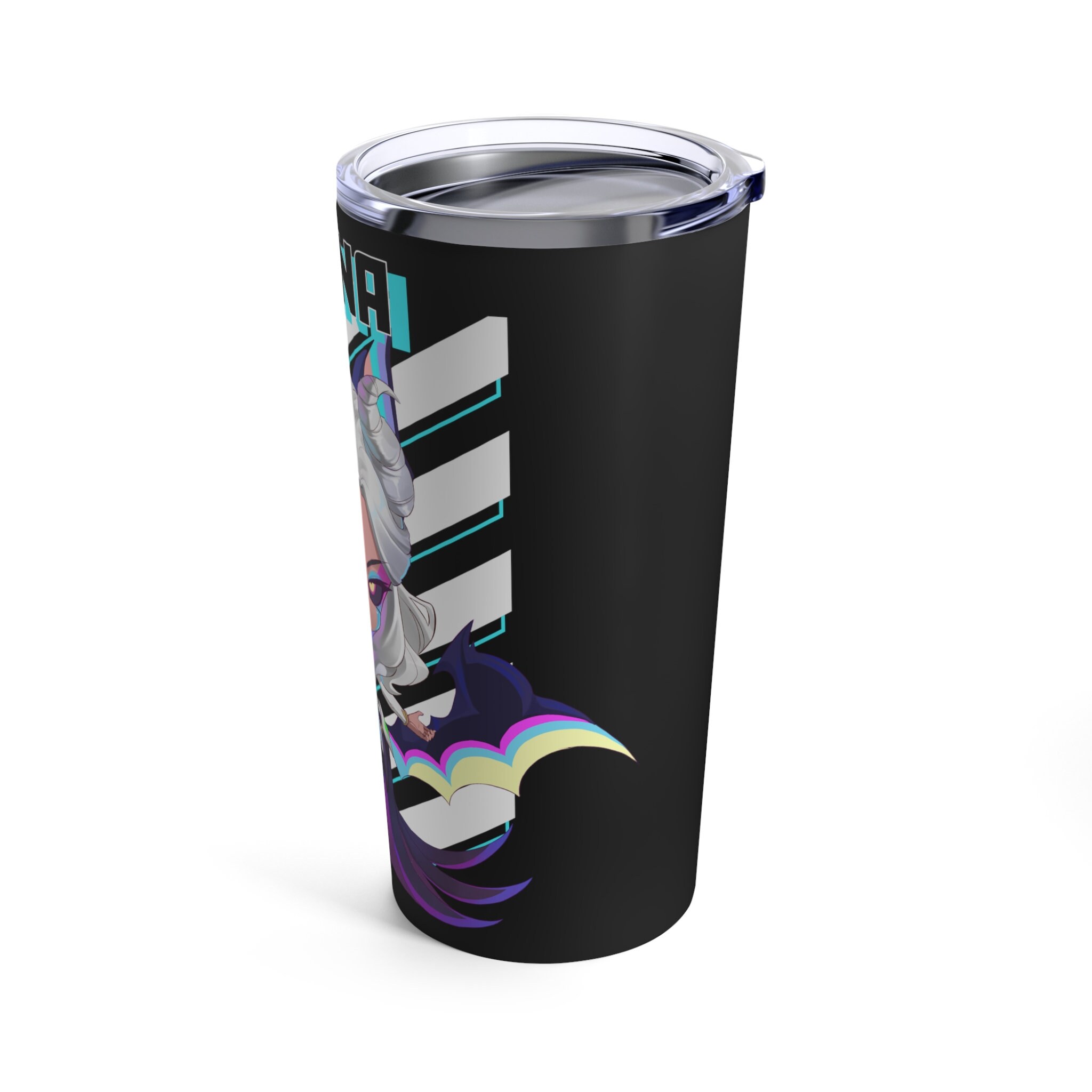 League of Legends Morgana Chibi Fanart Tumbler 20oz Water Stainless ...