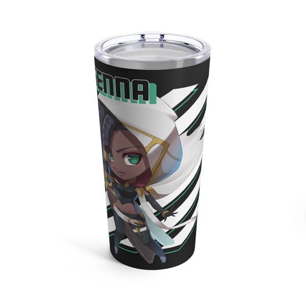 League of Legends Azir Chibi Fanart Clear Vinyl Sticker Water Bottle ...