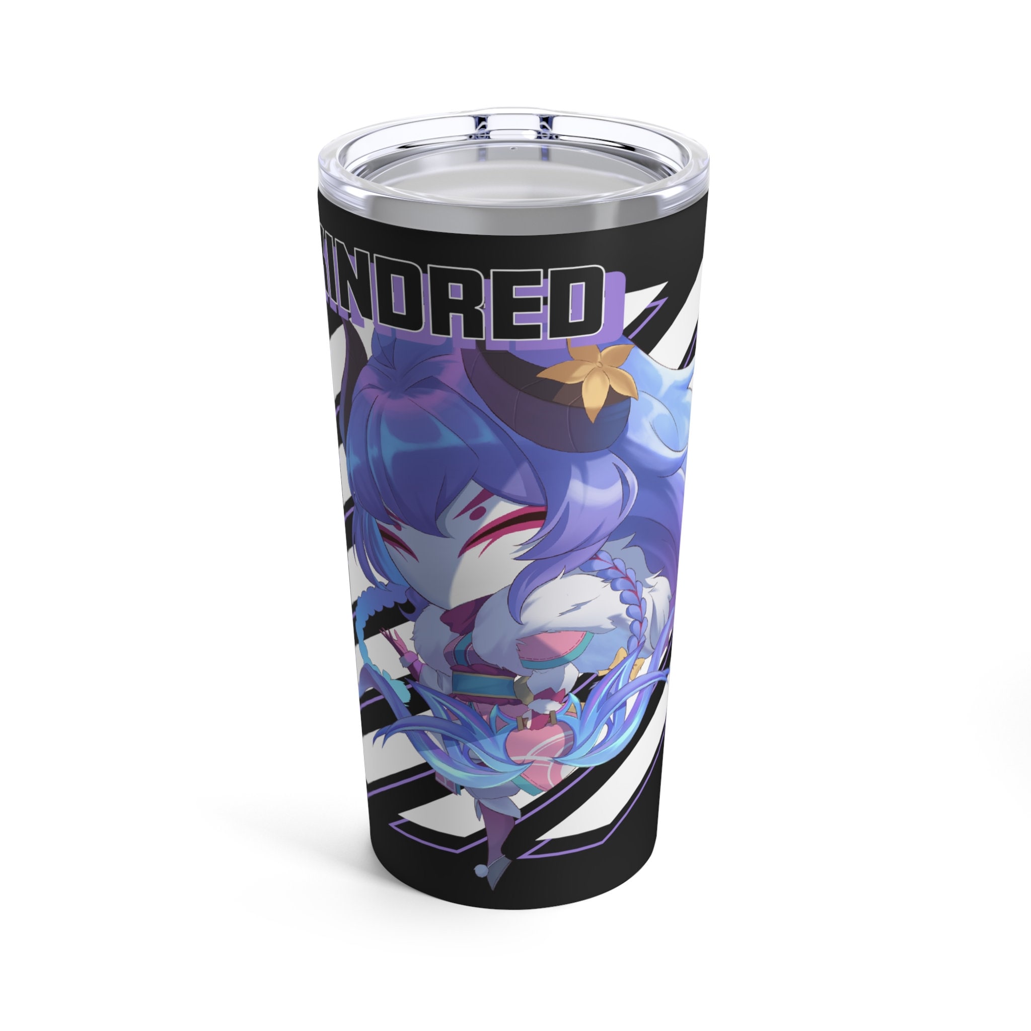 League of Legends Kindred Chibi Fanart Tumbler 20oz Water Stainless ...
