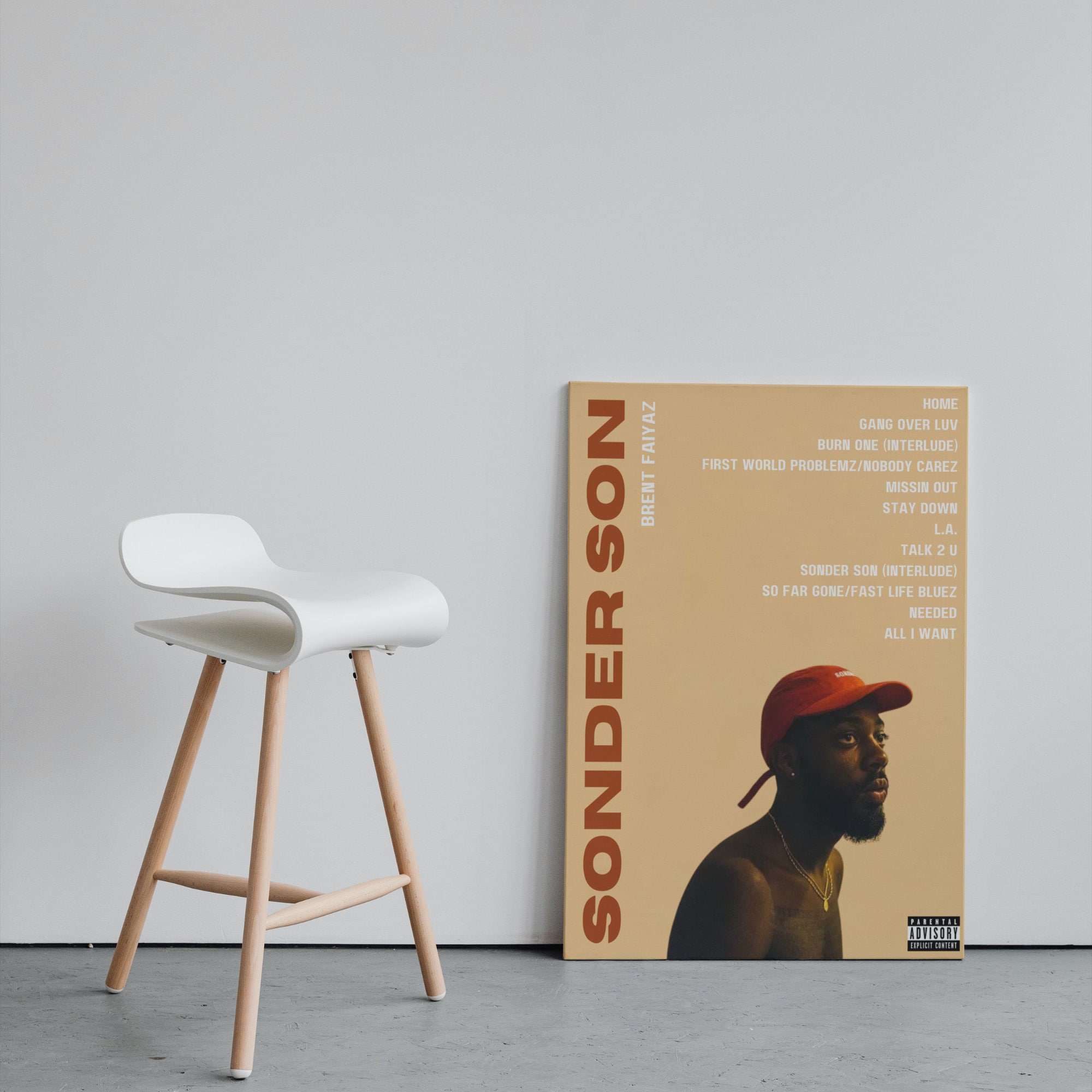 Brent Faiyaz Poster, Sonder Son Poster, Album Cover Poster