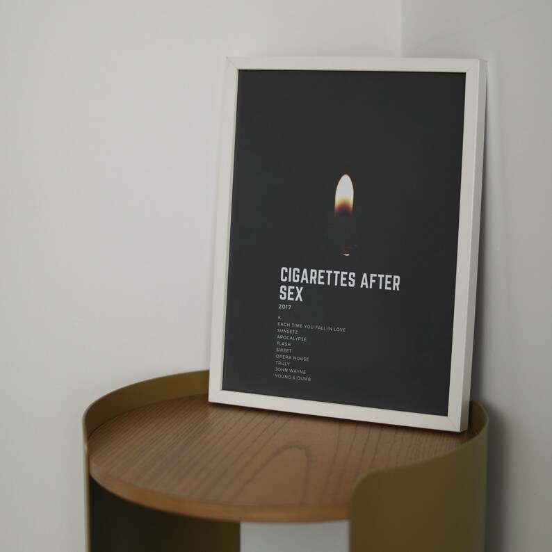 Cigarettes After Sex Poster, Tracklist Poster, Album Poster ...