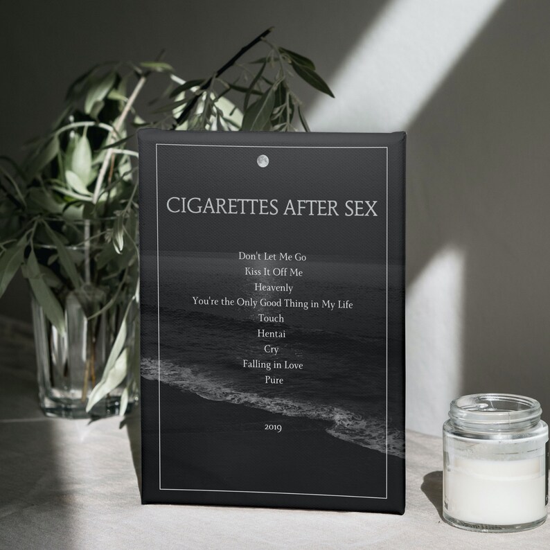 Cigarettes After Sex Poster Cigarettes After Sex Cry Cry Etsy