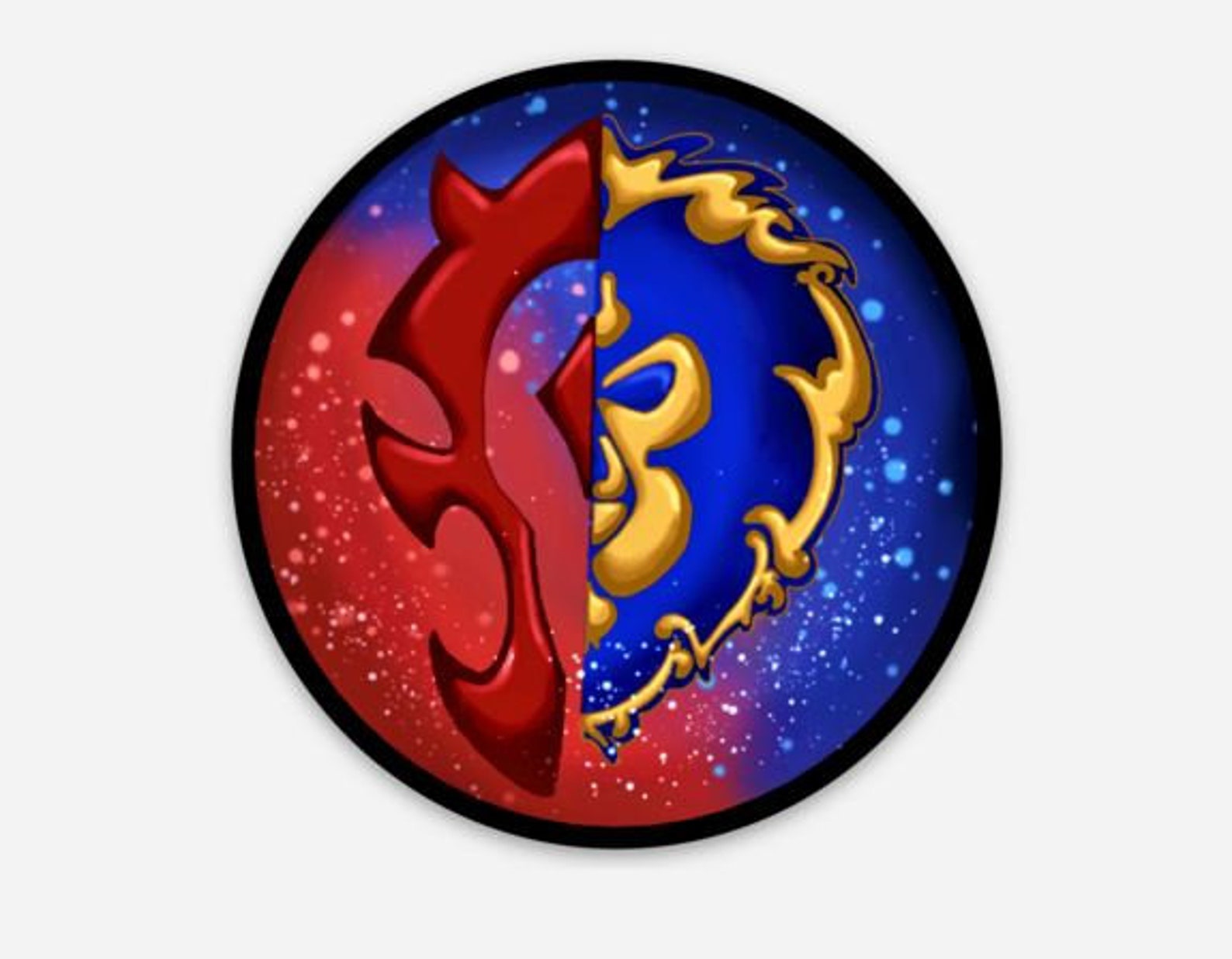 World of Warcraft Horde/alliance Crest Fanart Stickers - Etsy