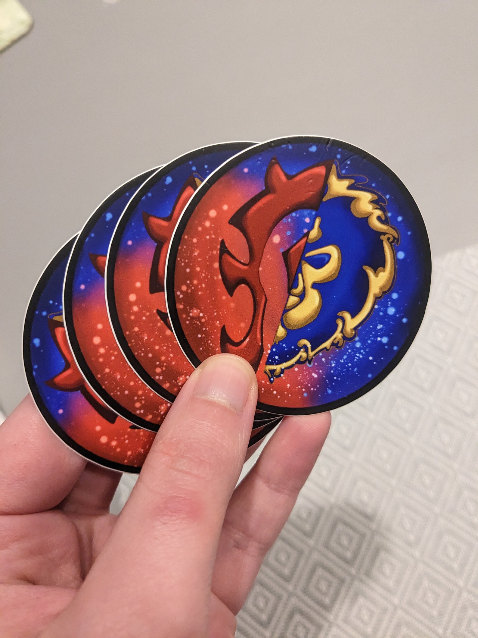 World of Warcraft Horde/alliance Crest Fanart Stickers - Etsy