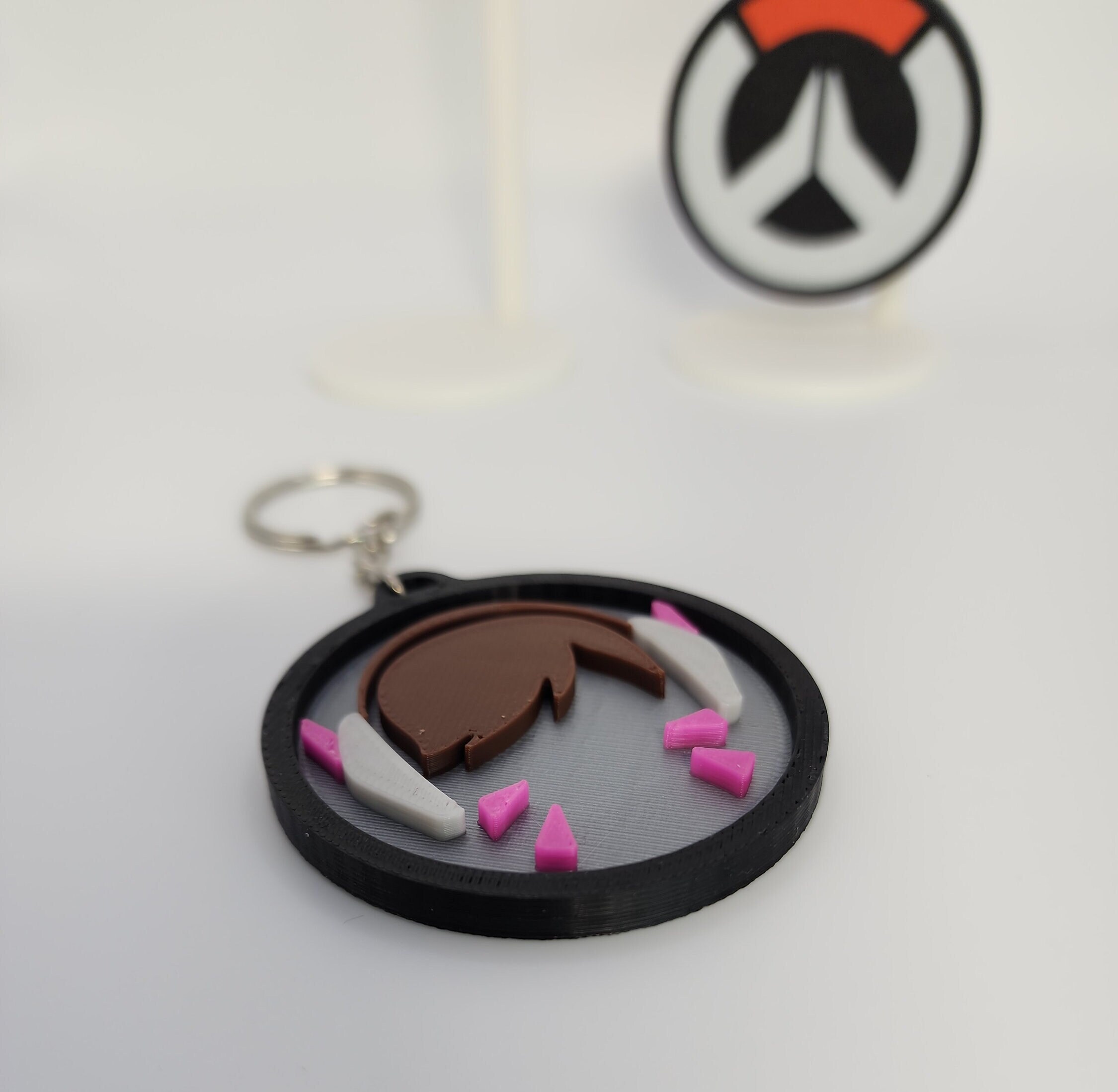 DVA Keychain 3D Printed - Double Sided - Etsy