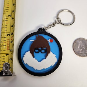 Mei Keychain 3D Printed - Double Sided - Etsy