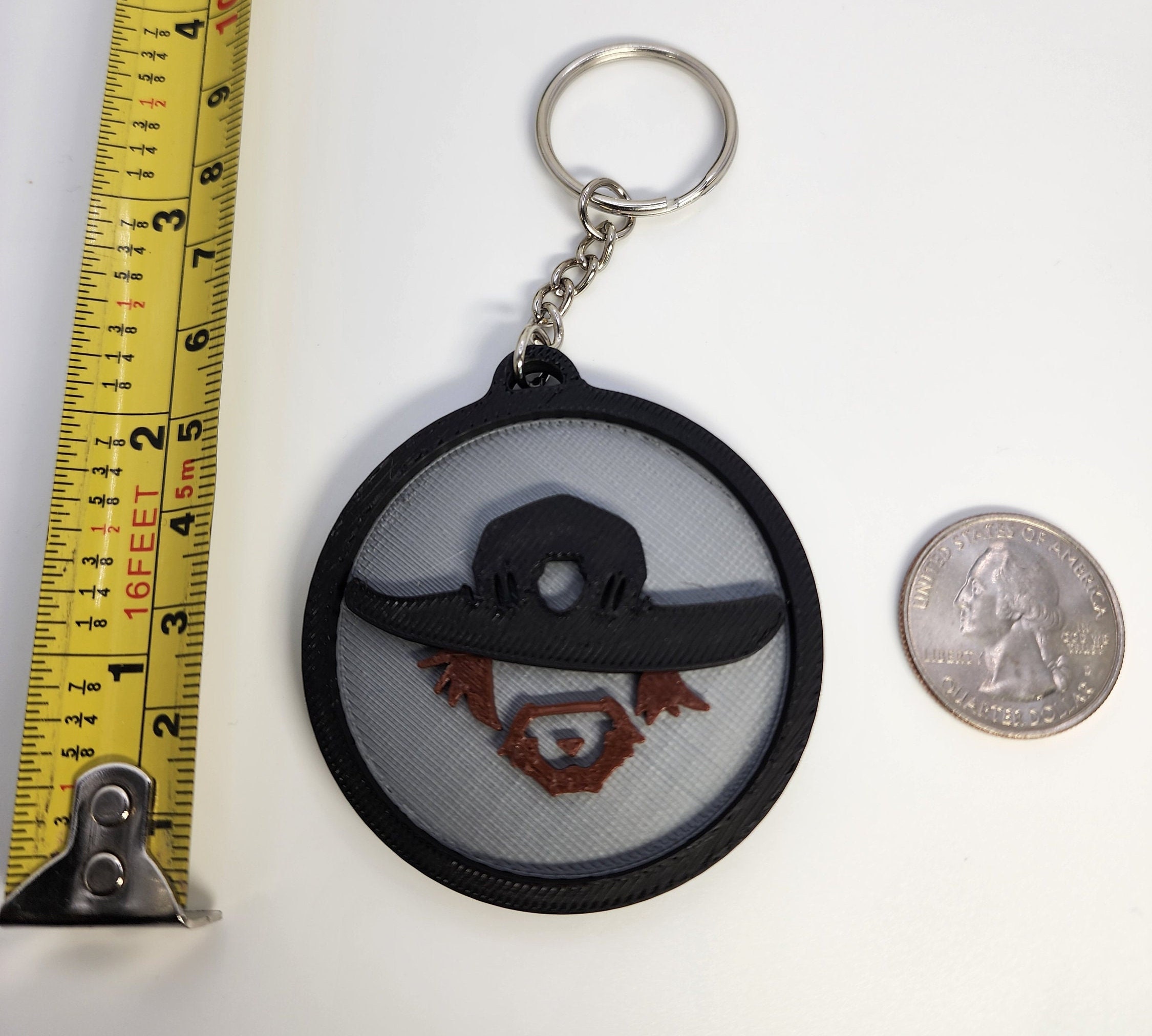 Cassidy Keychain 3D Printed - Double Sided - Etsy