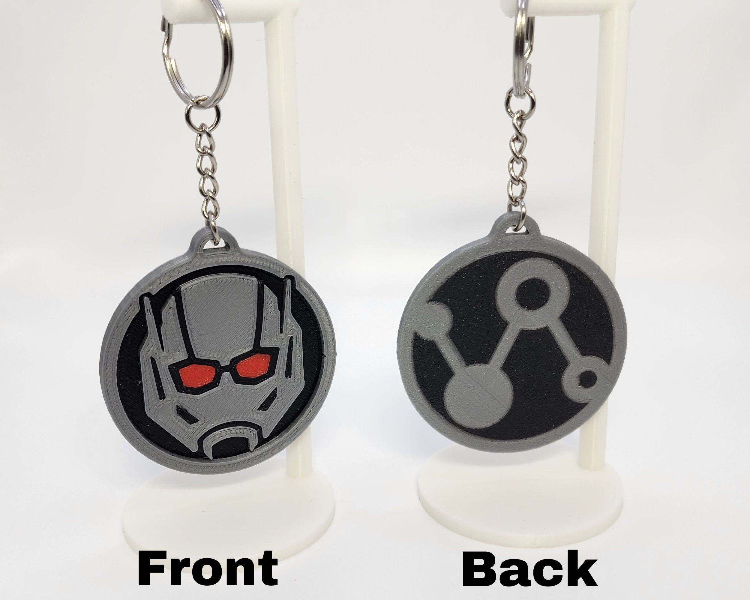 Antman Keychain 3D Printed Double Sided - Etsy
