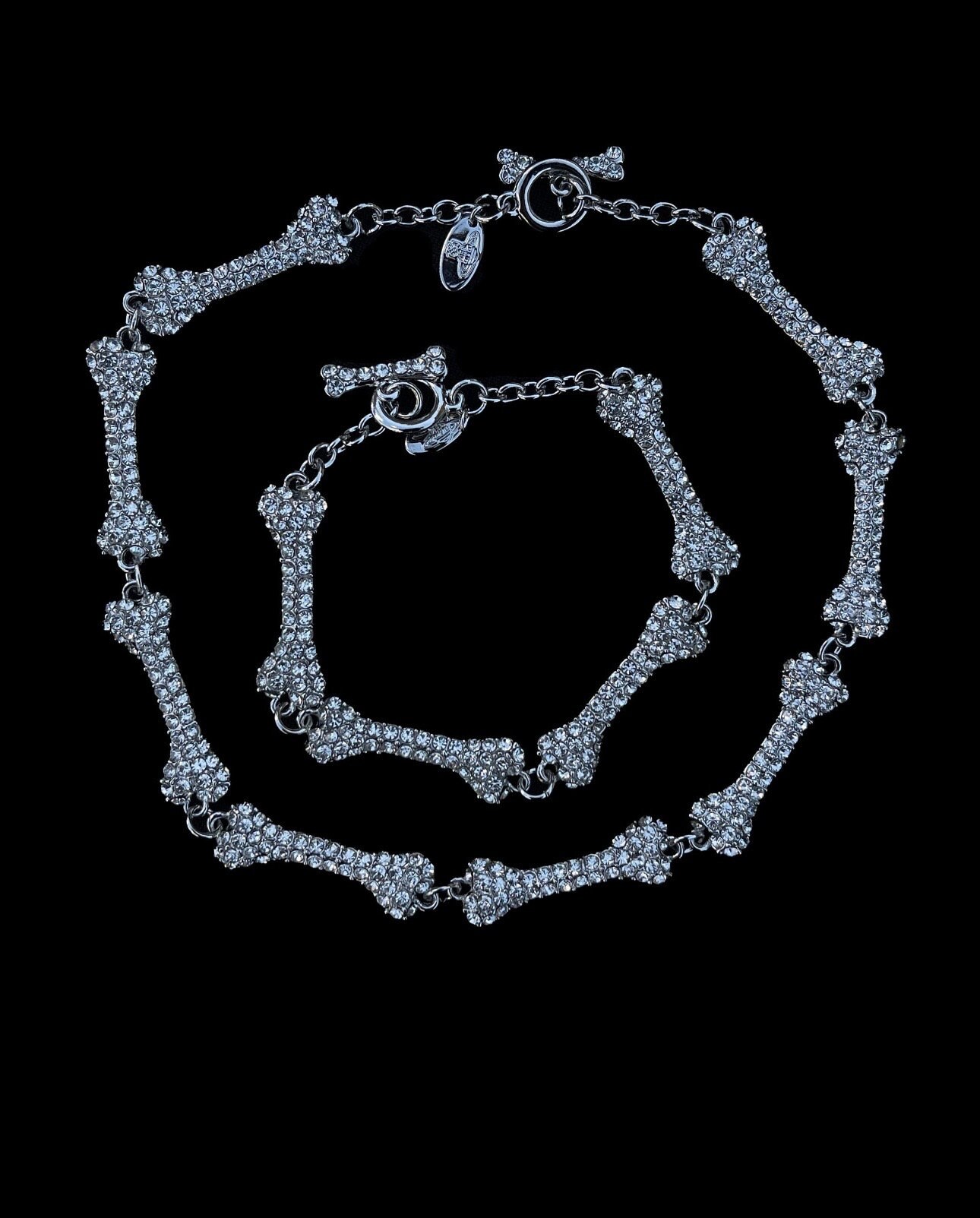 Vivienne Westwood Knochen Diamant Choker Etsy
