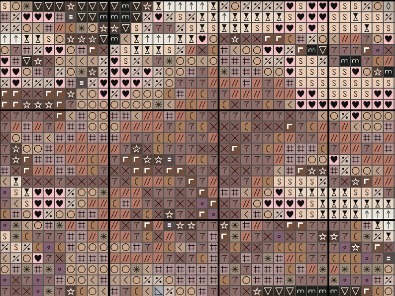 Red Rocks Digital PDF Pattern for Cross-stitch, From Photgraph - Etsy