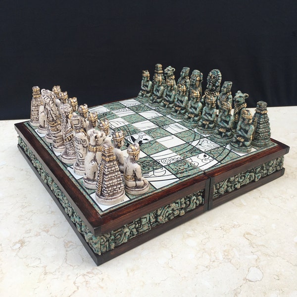 Mexican Chess Set - Etsy