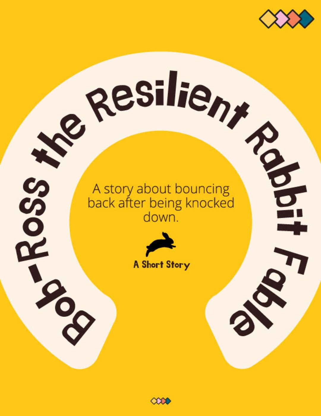 Bob Ross the Resilient Rabbit: Enchanting Fable Storybook - Whimsical ...