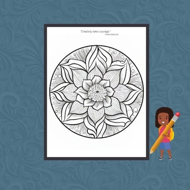 Palette of Tranquility - an Adult Coloring Escape Halloween Fun - Etsy