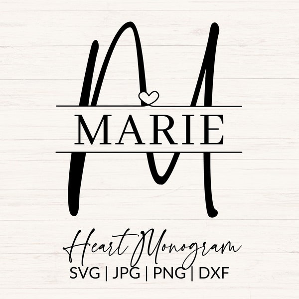 Monogram Svg - Etsy