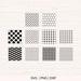 Seamless Patterns Svg, Png, Dxf, Simple Pattern Svg Bundle, Geometric ...