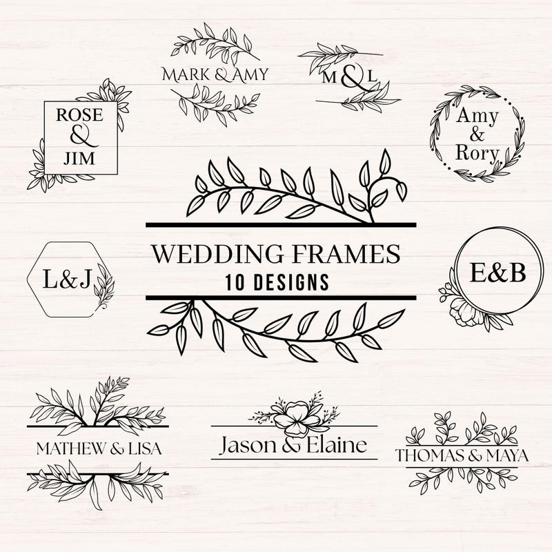 Wedding Svg - Etsy