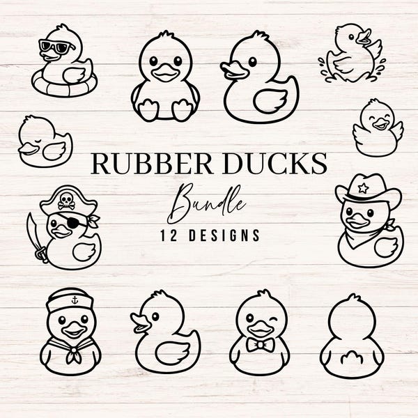 Duck Svg - Etsy