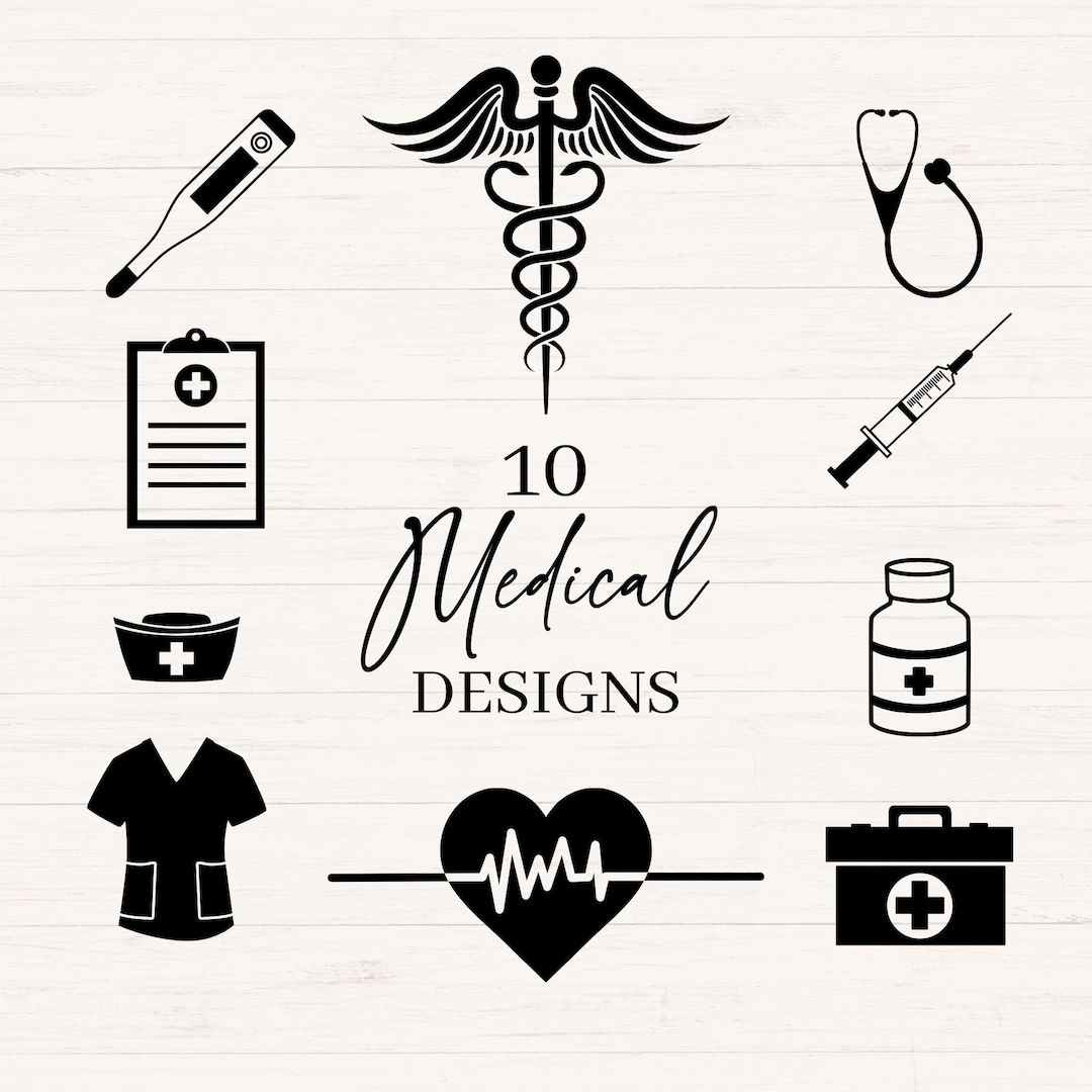 Nurse Svg, Png, Jpg, Doctor Svg, Nurse Icons, Doctors Icons Bundle ...