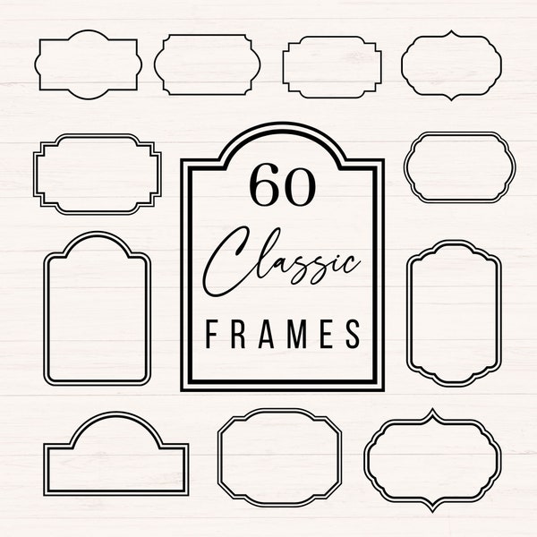 Decorative Flower Frames - Etsy