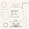 Rope Graphic Clipart Set / Outline & Stamp Drawings / Decorative ...